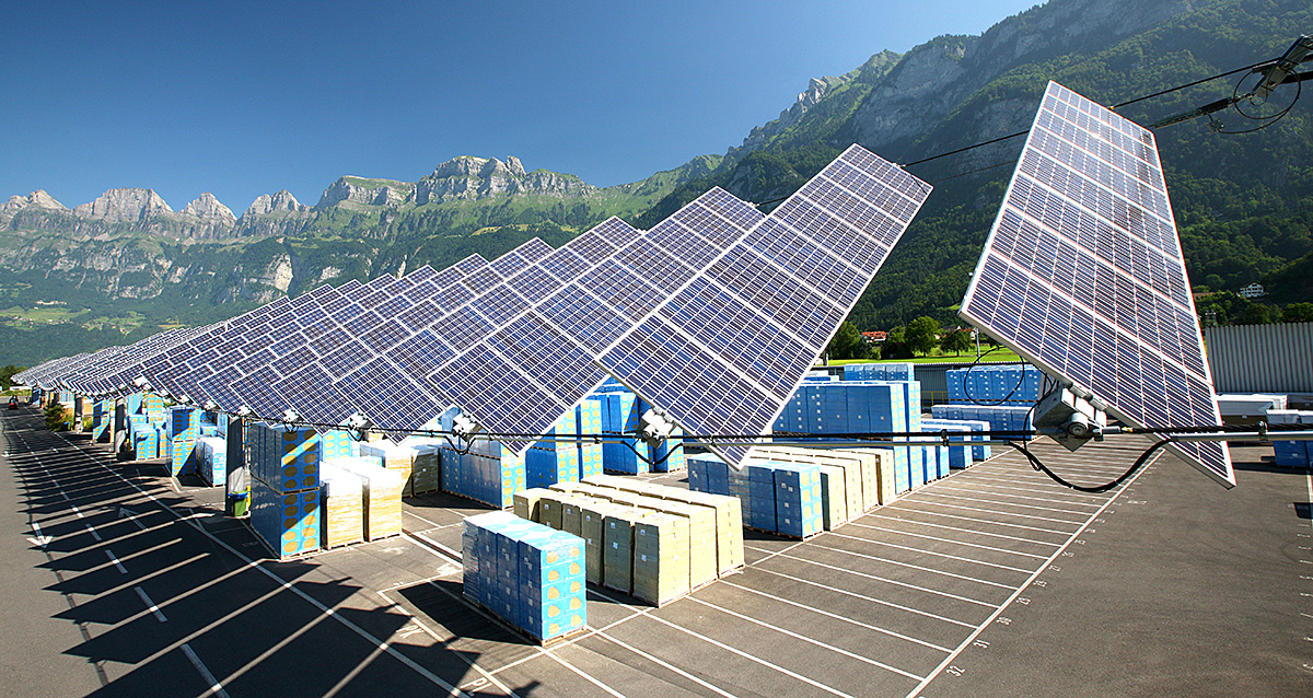 Flumroc Lagerplatz - Energieweg Flums